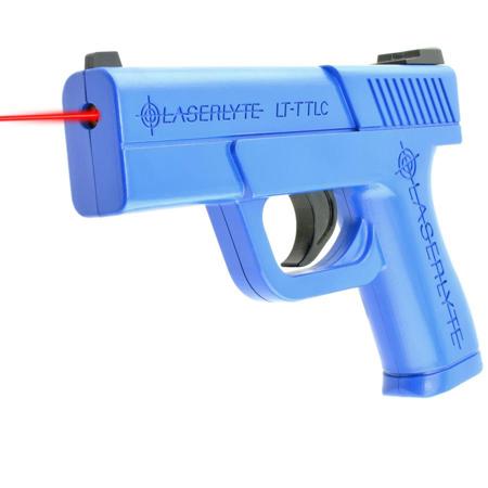 LaserLyte Trigger Tyme Laser Trainer Handgun, Blue - Adorama