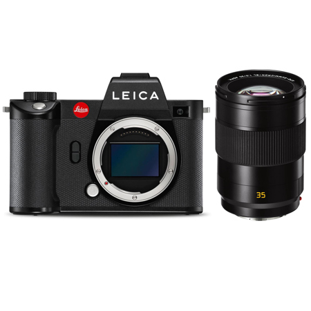 Leica SL2 Mirrorless Camera, Bundle w/APO-SUMMICRON-SL 35mm f/2 Aspherical Lens