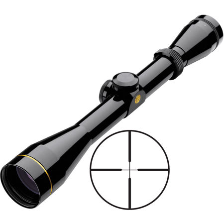 Leupold 3-9x40 VX-2 Riflescope, Duplex Reticle, Gloss Black, 1" Tube ...