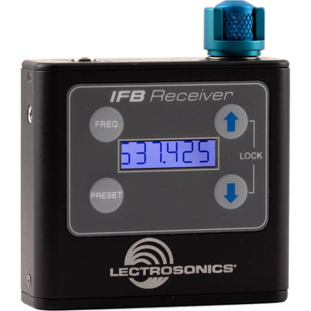 Lectrosonics IFBR1B-B1 UHF Belt-Pack IFB Receiver without Charger, 537 ...