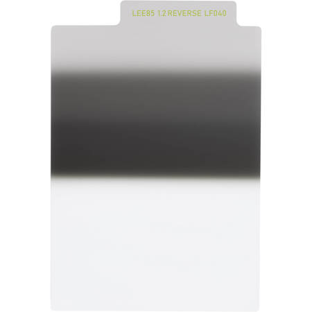 LEE Filters LEE85 85x115mm Neutral Density 1.2 Reverse Grad Resin Filter