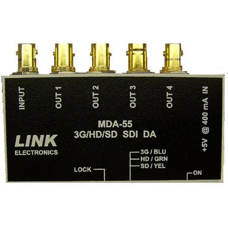 Link ELectronics MDA-55 HD 3G SD ASI Digital Distribution Amplifier