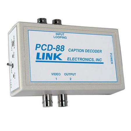 Link Electronics PCD-88 Portable Closed Caption Decoder with PWT-300 ...