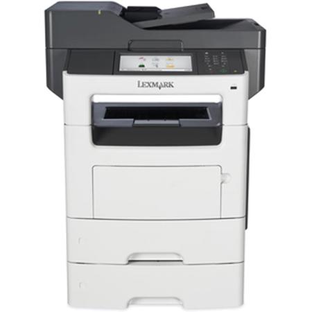 Lexmark MX611dte Multifunction Monochrome Laser Printer, Print, Copy ...