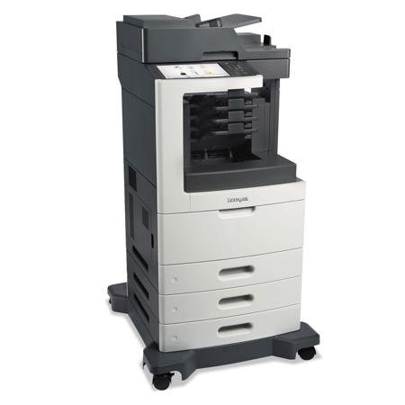 Lexmark MX810dtme B&W Laser MFP, 4-Bin Mailbox, 55ppm, 1750 Pages Standard