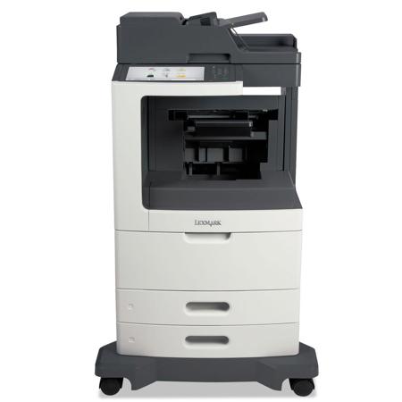 Lexmark MX812dfe B&W Laser MFP with Staple Finisher, 70 ppm, 1050 Page ...