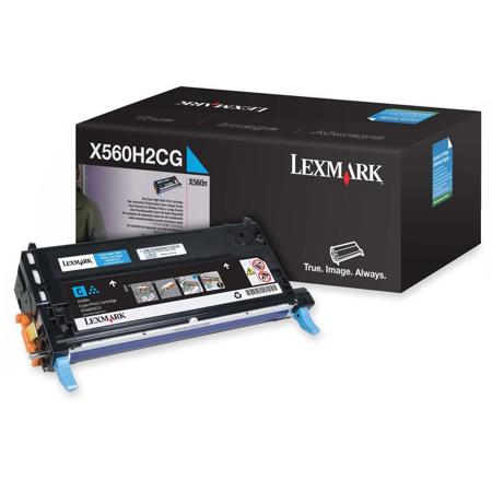 Lexmark X560H2CG Cyan High Yield Print Cartridge for X560n, 10000 Pages ...