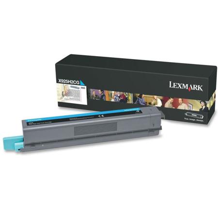 Lexmark X925H2CG Cyan High Yield Toner Cartridge for X925de, 7500 Pages ...