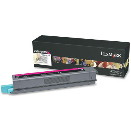 Lexmark X925H2MG Magenta High Yield Toner Cartridge for X925de, 7500 ...