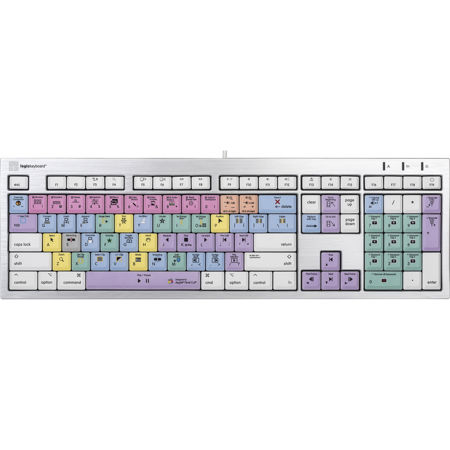 LogicKeyboard ALBA Final Cut Pro X Mac Wired Keyboard, American English