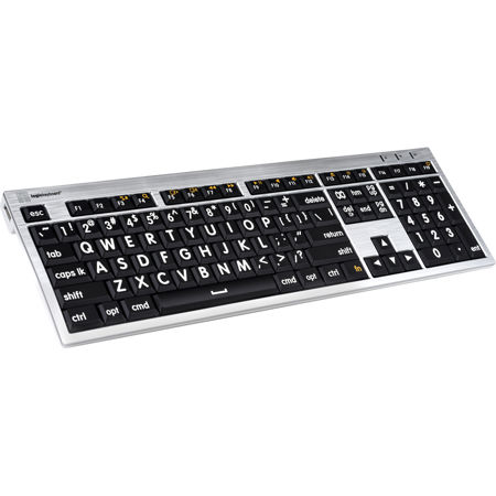 LogicKeyboard ALBA Large Print Mac Pro Keyboard (American English ...