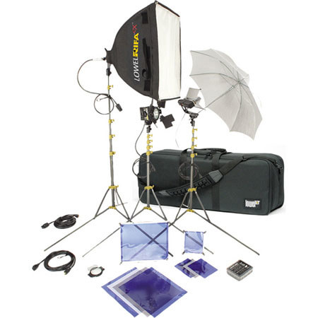 Lowel DVC92LB Core 500 Lighting and Accessories Kit DVC92LB - Adorama