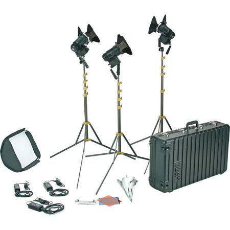 Lowel PRO Power Daylight LED 3-Light AC Kit G5-93DA - Adorama