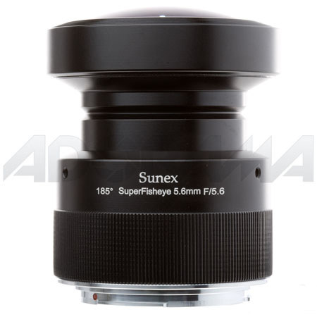 Sunex 5.6mm f/5.6 Super Fisheye Lens with Canon Mount - Adorama