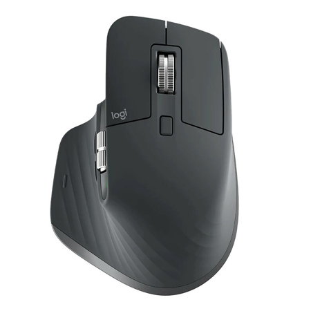 Logitech MX Master 3 Advanced Wireless Mouse, Mid Gray 910005692
