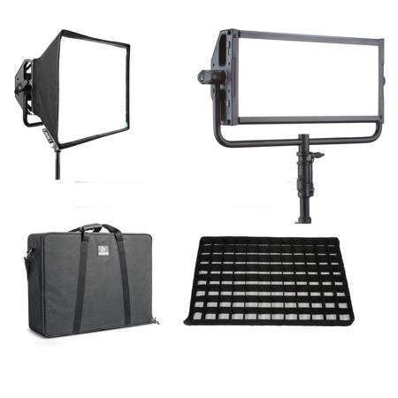 Litepanels Gemini 2x1 Soft RGBWW LED Panel With Accessory Bundle