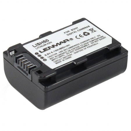 Lenmar NoMEM Li-Ion 6.8V 900mAh Battery Sony NP-FH50 - Adorama