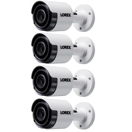 Lorex 4 Pack LKB353A 5MP Outdoor IP Network Bullet Camera with Night Vision