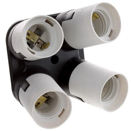 Flashpoint 4 Socket Adapter - Converts 1 Socket into 4 - Use for ...