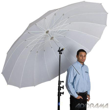 Flashpoint 16-RIB 68" Translucent Umbrella LTU84T - Adorama