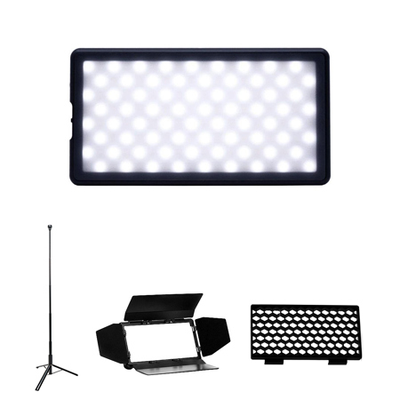 Lume Cube RGB Panel Pro LED Light with Light Stand, Accessories