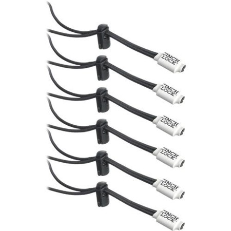 Lightware 10in Elastic Cinch Locks, Pack of Six - Adorama