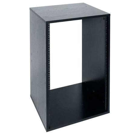 Lowell Manufacturing LLR-1618-B 16U Laminated AV Rack,18" Deep ...