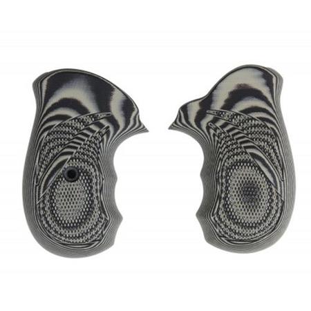 Lyman Pachmayr Ruger SP101 G10 Tactical Revolver Grip, Gray/Black Checkered