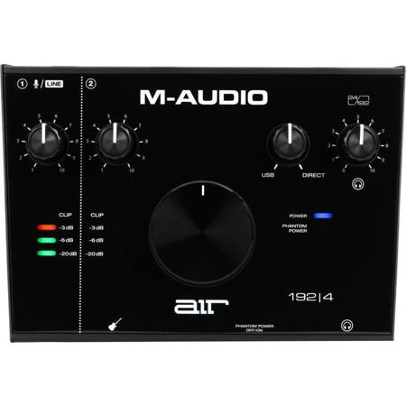 M-Audio AIR 192|4 2-In/2-Out 24/192 USB Audio Interface - Adorama