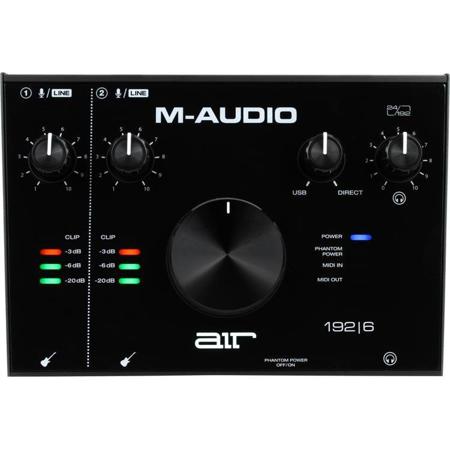 M-Audio AIR 192|6 2-In/2-Out 24/192 USB Audio/MIDI Interface - Adorama