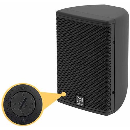 Martin Audio CDD5 5" 2-Way Coaxial Speaker, Line Transformer, Black
