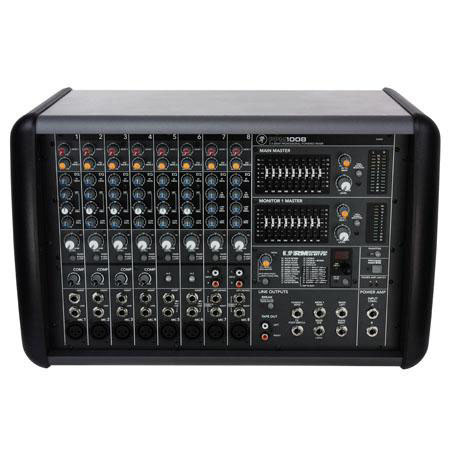 Mackie 8-Channel Powered Mixer with Effects - Adorama