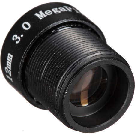 Marshall Electronics 12mm f/1.8 M12 3MP Lens for CV502-MB/M Camera ...