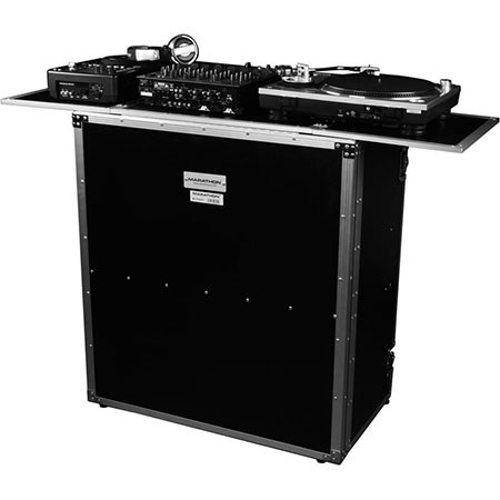 Marathon MA-DJSTANDT Flight Road Case Fold Out DJ Universal Stand