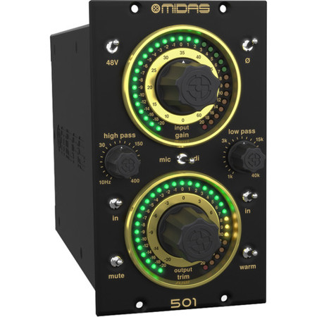 Midas 501 Ultra High Performance Microphone Preamplifier - Adorama