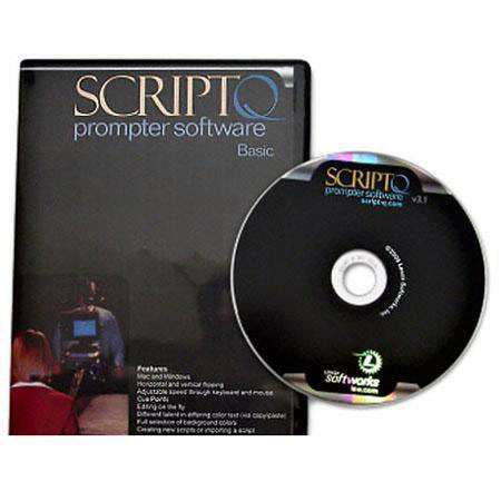 Mirror Image Script Q Teleprompting Software for Mac SCRIPTQMAC