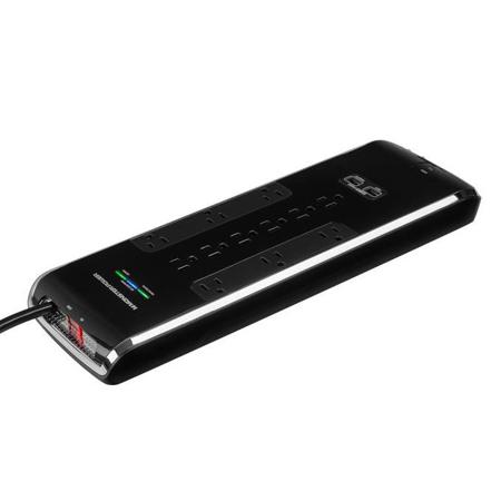 Monster Cable Power Black Platinum 1200 Dual Mode Plus Surge Protector ...