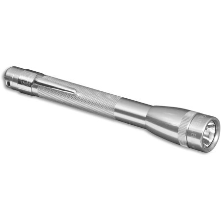 MagLite Mini MagLite 2-Cell AAA LED Flashlight, Presentation Box, Silver