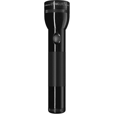 MagLite S2D016 2-Cell D Battery Incandescent Flashlight, Black