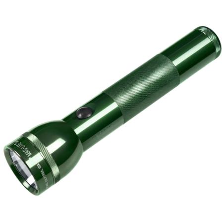 MagLite 2-Cell D Flashlight with 2 Xenon Lamps, 27 Lumens, Dark Green