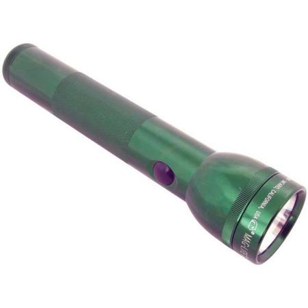 MagLite 2-Cell D Flashlight with 2 Xenon Lamps, 27 Lumens, Dark Green