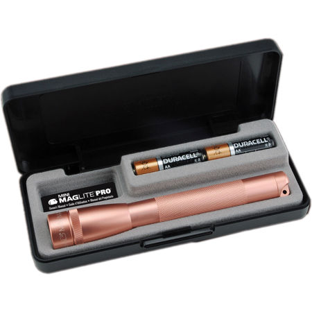 MagLite Mini MagLite PRO LED Flashlight, Presentation Box, Rose Gold ...