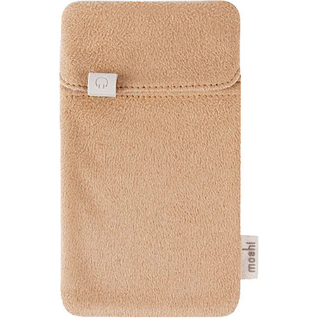 Moshi iPouch Microfiber Carrying Case for iPhone and iPod, Sahara Beige