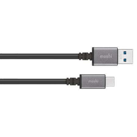 Moshi 3.3' USB-C to USB Cable for Android Smartphones & Tablets, Black