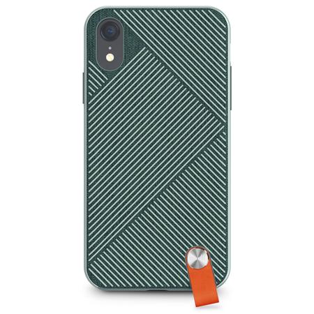 Moshi Altra Slim Hardshell Case With Strap for iPhone XR, Mint Green