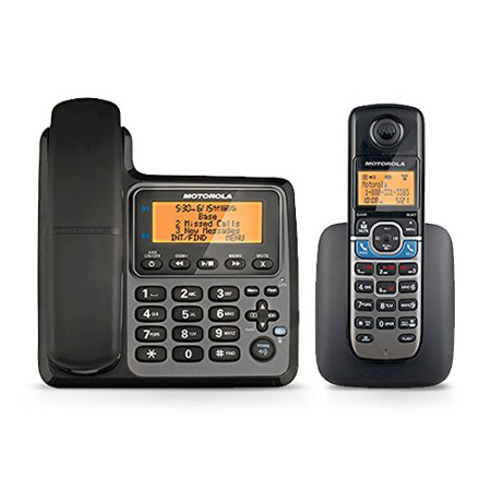 Motorola L702CBT Digital Corded Home Phone with Cordless Handset