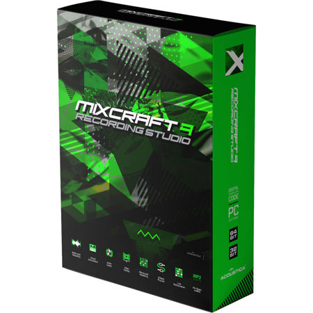 Mixcraft 9 Recording Studio Software, Electronic Download - Adorama