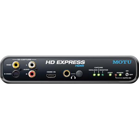 MOTU HD Express HD & SD Video I/O with PCI Express Card for Mac ...