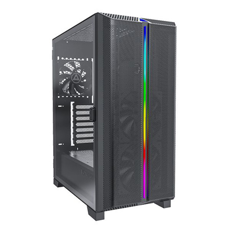 Montech SKY ONE LITE Tempered Glass ATX Mid-Tower Gaming Computer Case ...