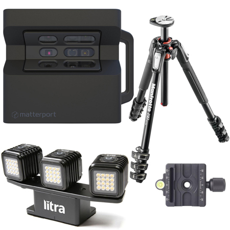 Matterport Pro2 Camera, Bundle with Litra Torch, and Tripod - Adorama